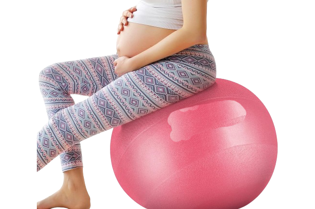 Pregnancy Yoga Balls - Benefits & Exercise of Birthing Balls During Pregnancy.